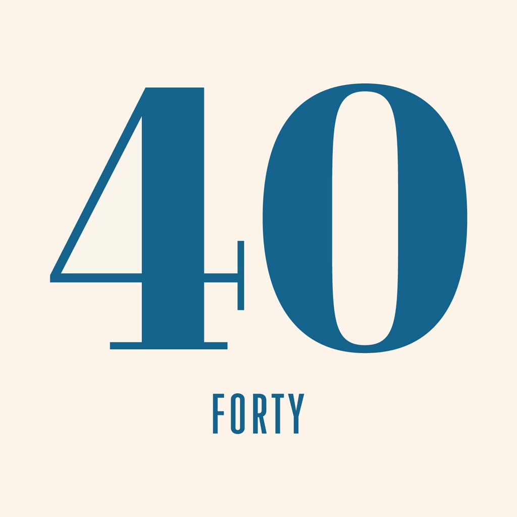 Forty – Shiny Side Up